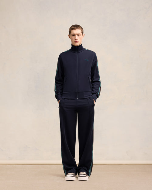 Ami De Coeur ジップパーカー ブラック | AMI PARIS