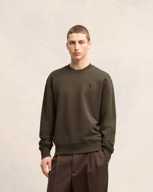 Ami De Coeur ジップパーカー ブラック | AMI PARIS